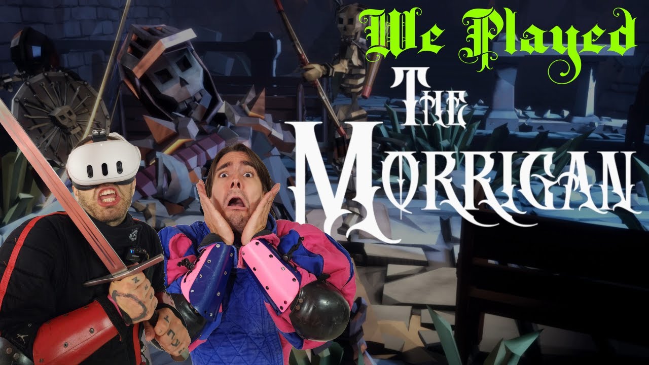 Real Swordsman Play The Morrigan VR! - YouTube