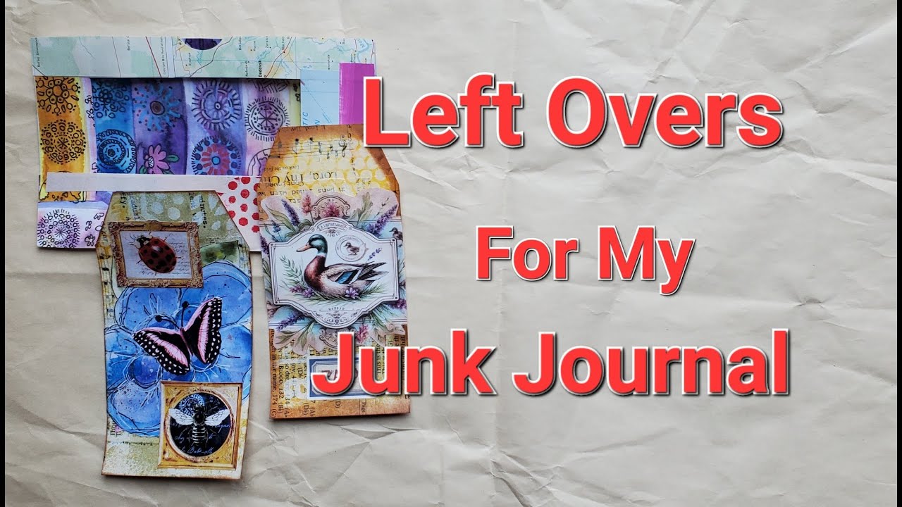 ♻️ Junk Journal Ephemera Bases. Places to Put things like Blank tags ...