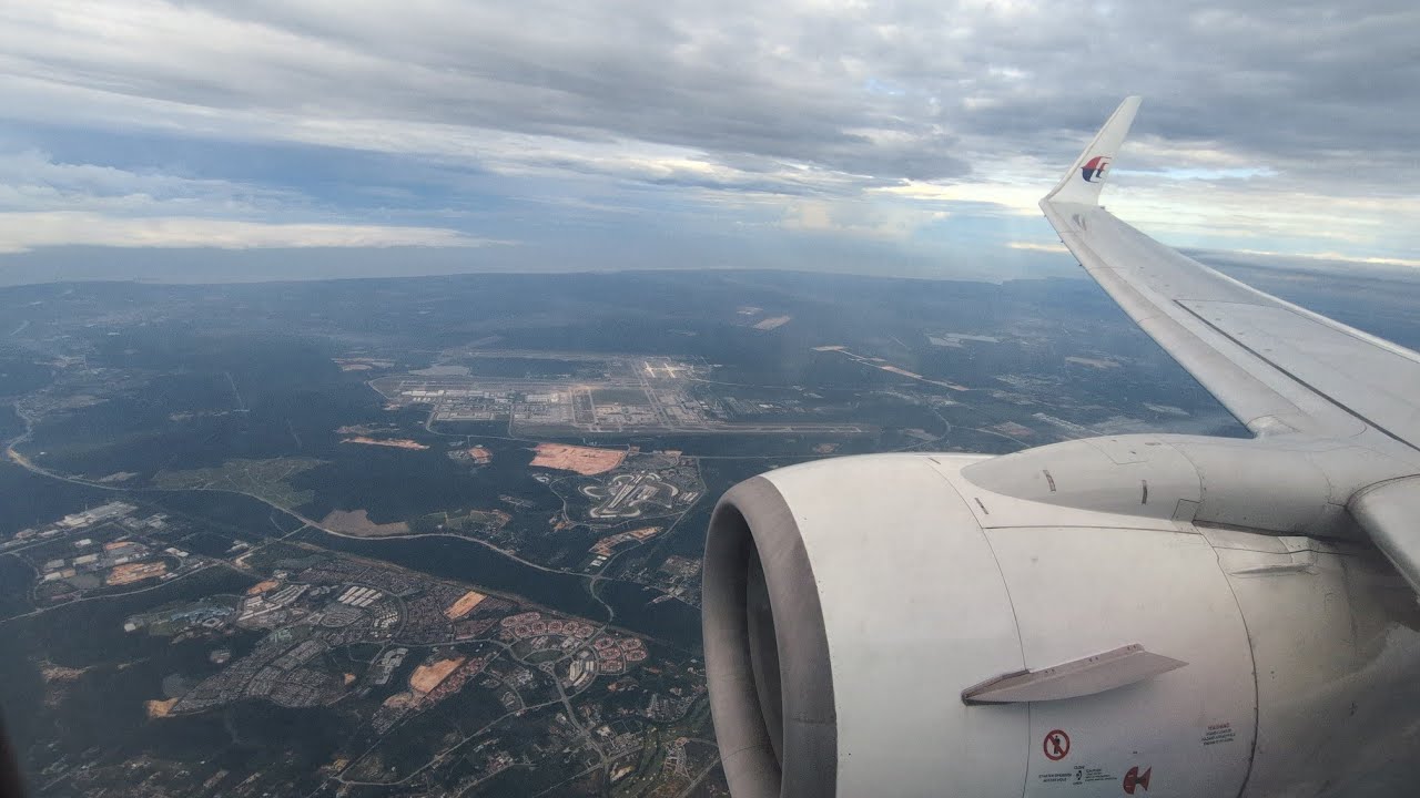 HD-Malaysia Airlines MH-1133 Boeing 737-800 Landing Kuala Lumpur from ...
