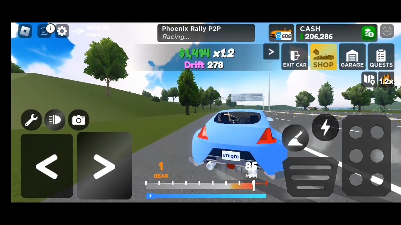 showing out my first car in drive world - YouTube