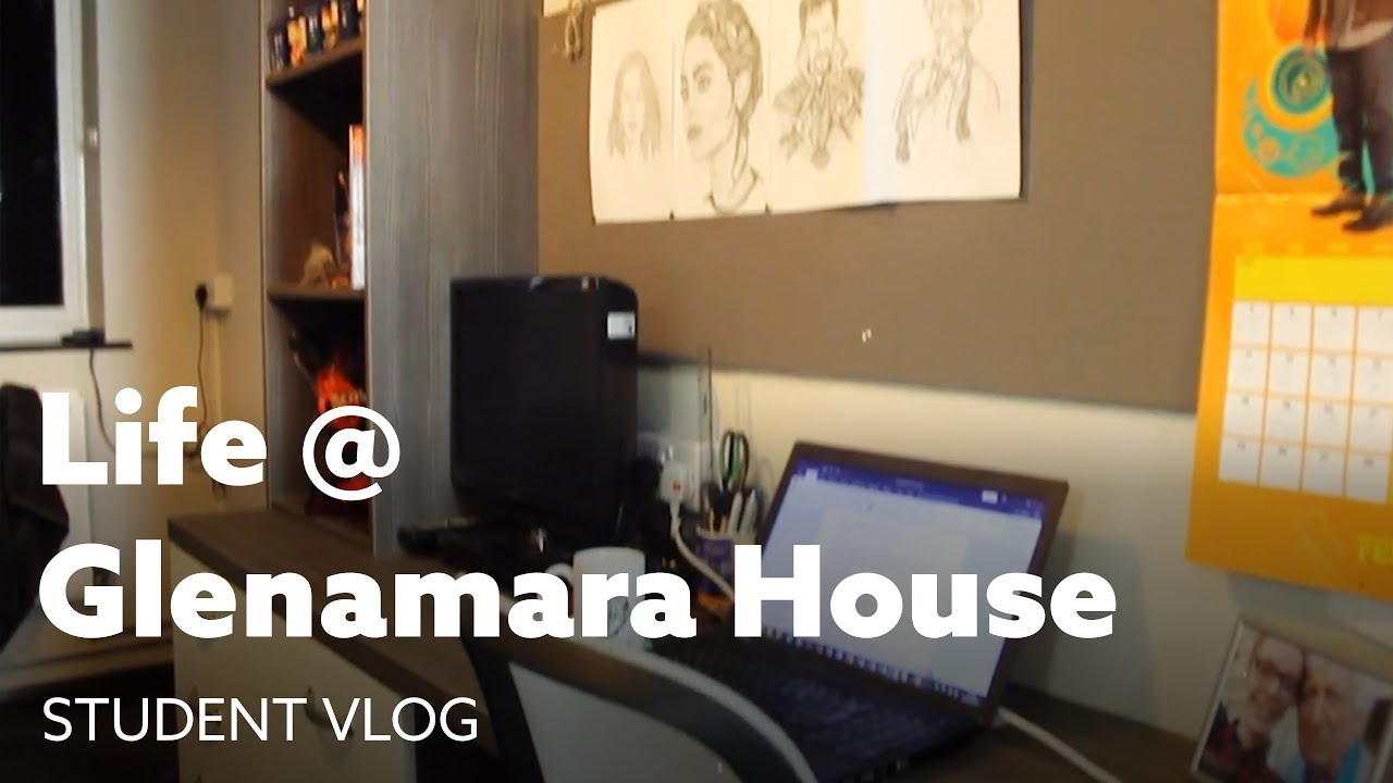 Northumbria University - Glenamara House room tour and more - YouTube
