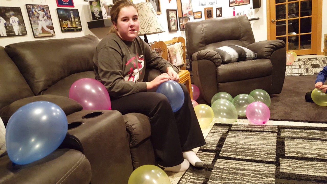 Pranking Best Friend Parents w/ balloons! Fail - YouTube