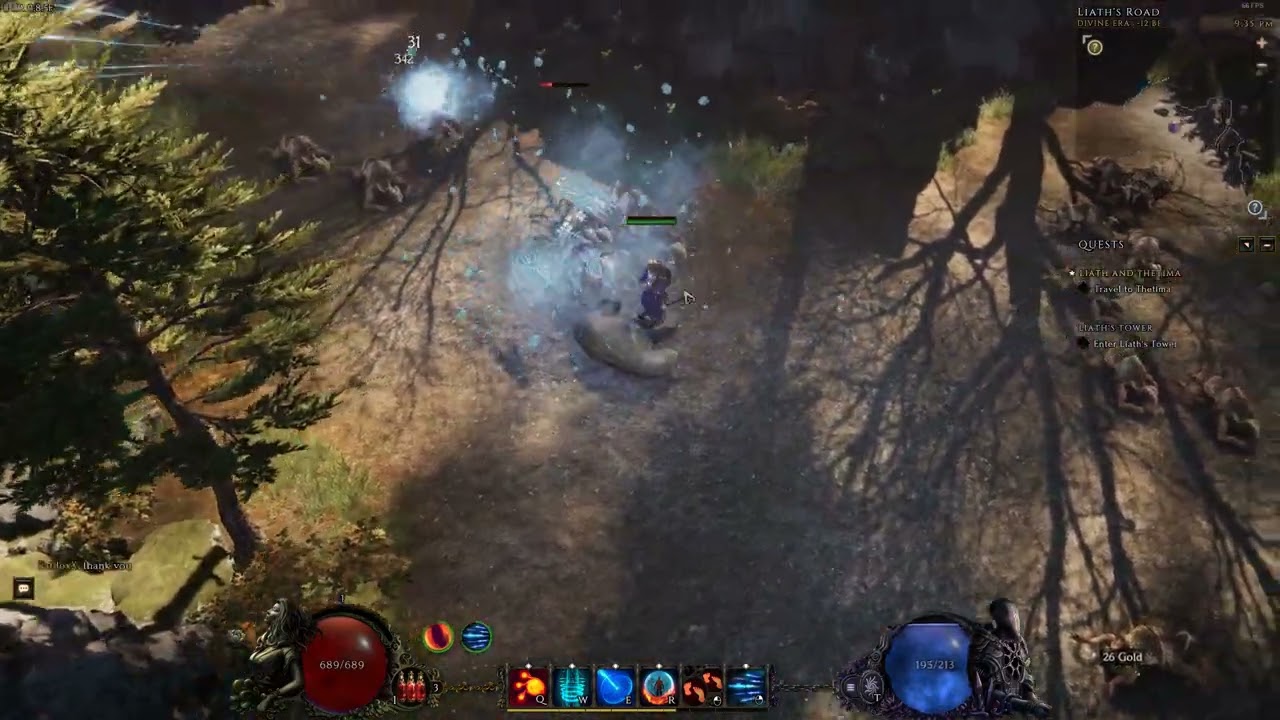 Last Epoch - Sorcerer - Directional Ice Barrage - YouTube