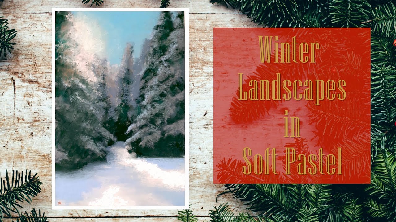 Capture Winter’s Beauty in Soft Pastels: Snowy Forest Tutorial! - YouTube