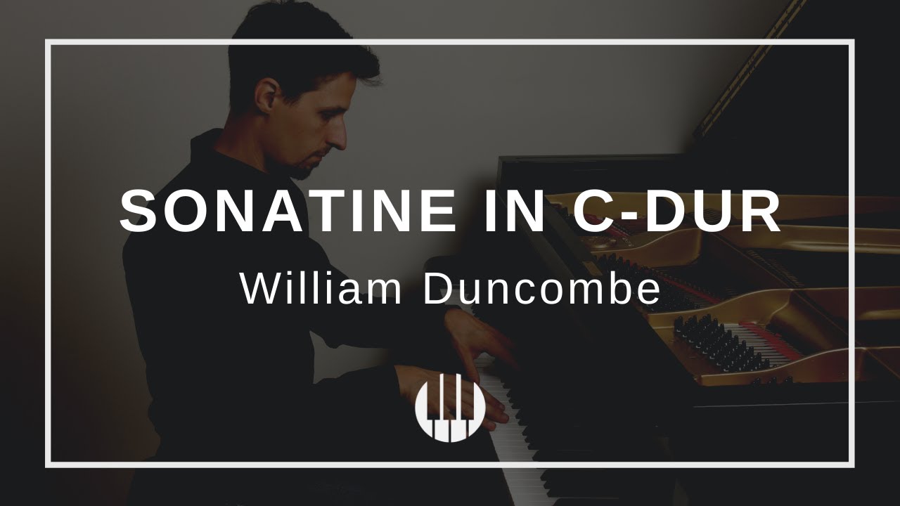 Sonatine in C-Dur von William Duncombe - YouTube
