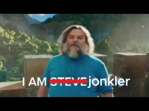 jonkler in minecraft movie trailer - YouTube