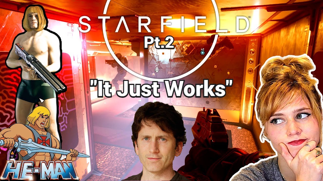 Starfield "It Just Works" Gameplay Fail Compilation - YouTube