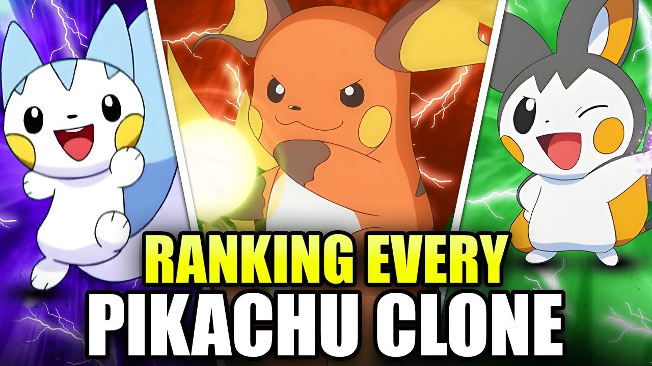 Ranking EVERY Pikachu Clone from WORST to BEST - YouTube