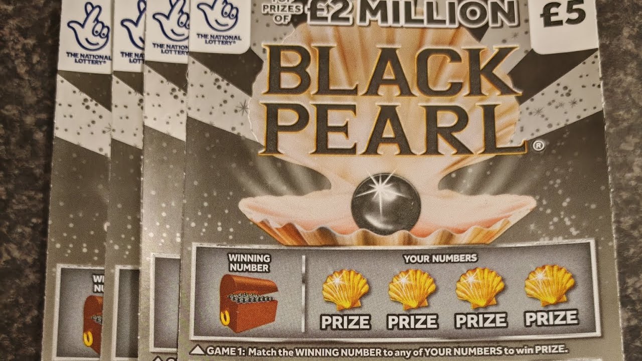 Black pearl scratch cards £20 in play - YouTube