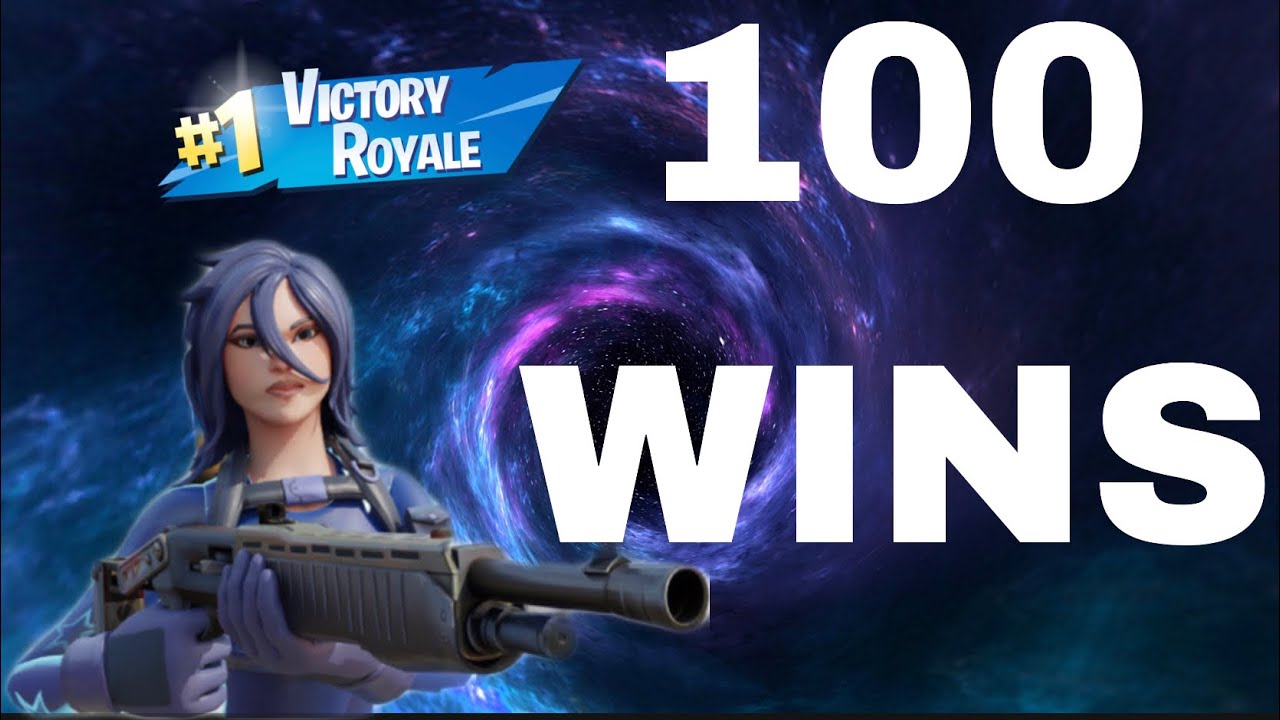 My 100th Win In Fortnite - YouTube