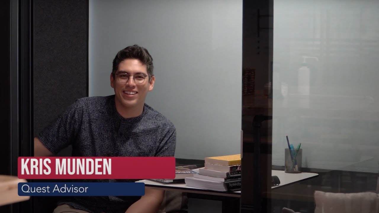 60-second Selfie: Kris Munden, High School, Quest Advisor - YouTube