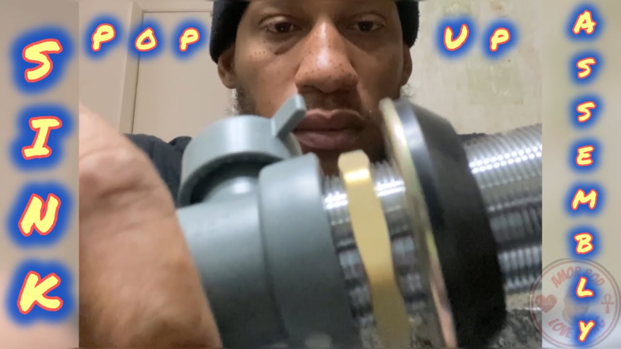 DIY Bathroom Sink Pop-Up Assembly Replacement 👨🏽‍🔧 - YouTube