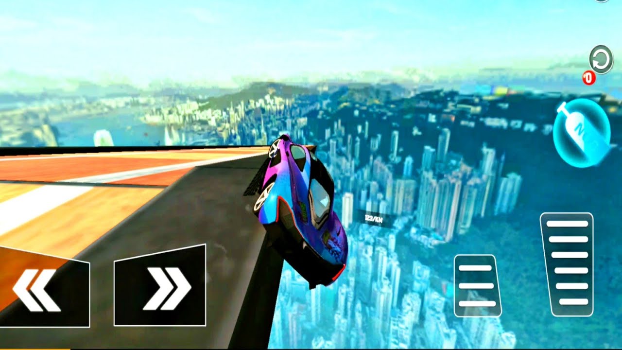 impossible car stunts || Ramp car stunts racing #3 - YouTube