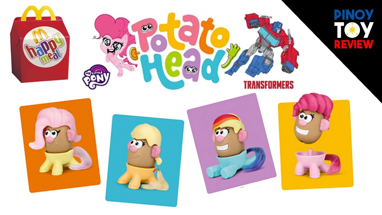 McDonald’s Happy Meal November 2022 My Little Pony Potato Head - YouTube
