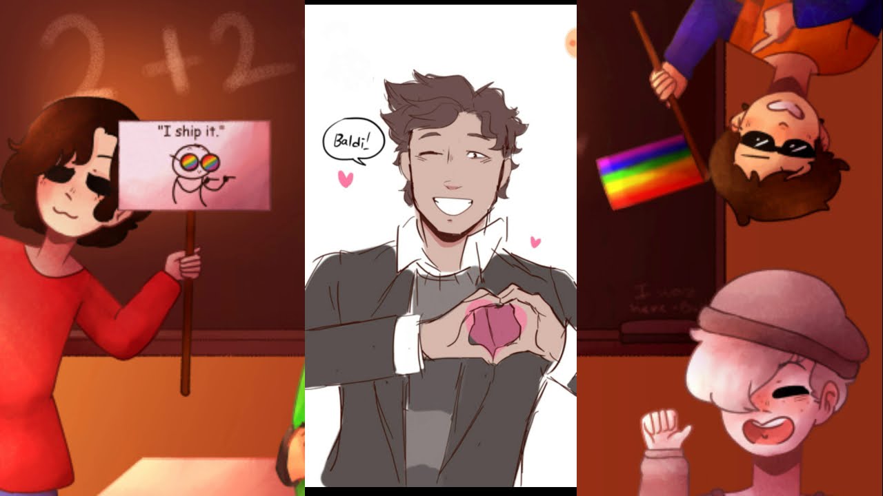 Baldi x principal comic dub pt1 (Don't watch, is cringe) - YouTube