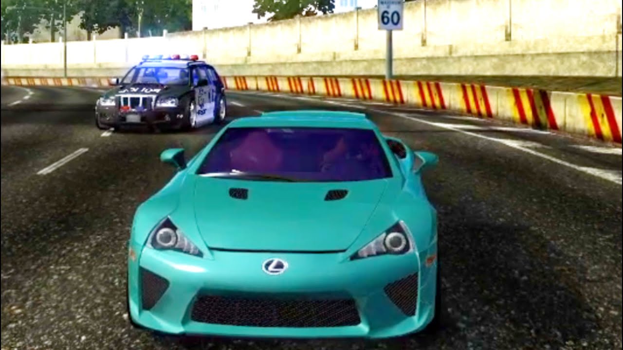 Need For Speed Most Wanted Lexus LFA Courage Blindly with Heat 5 - YouTube