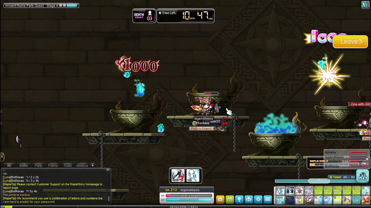 MapleStory Ancient Ruins Party Quest - YouTube