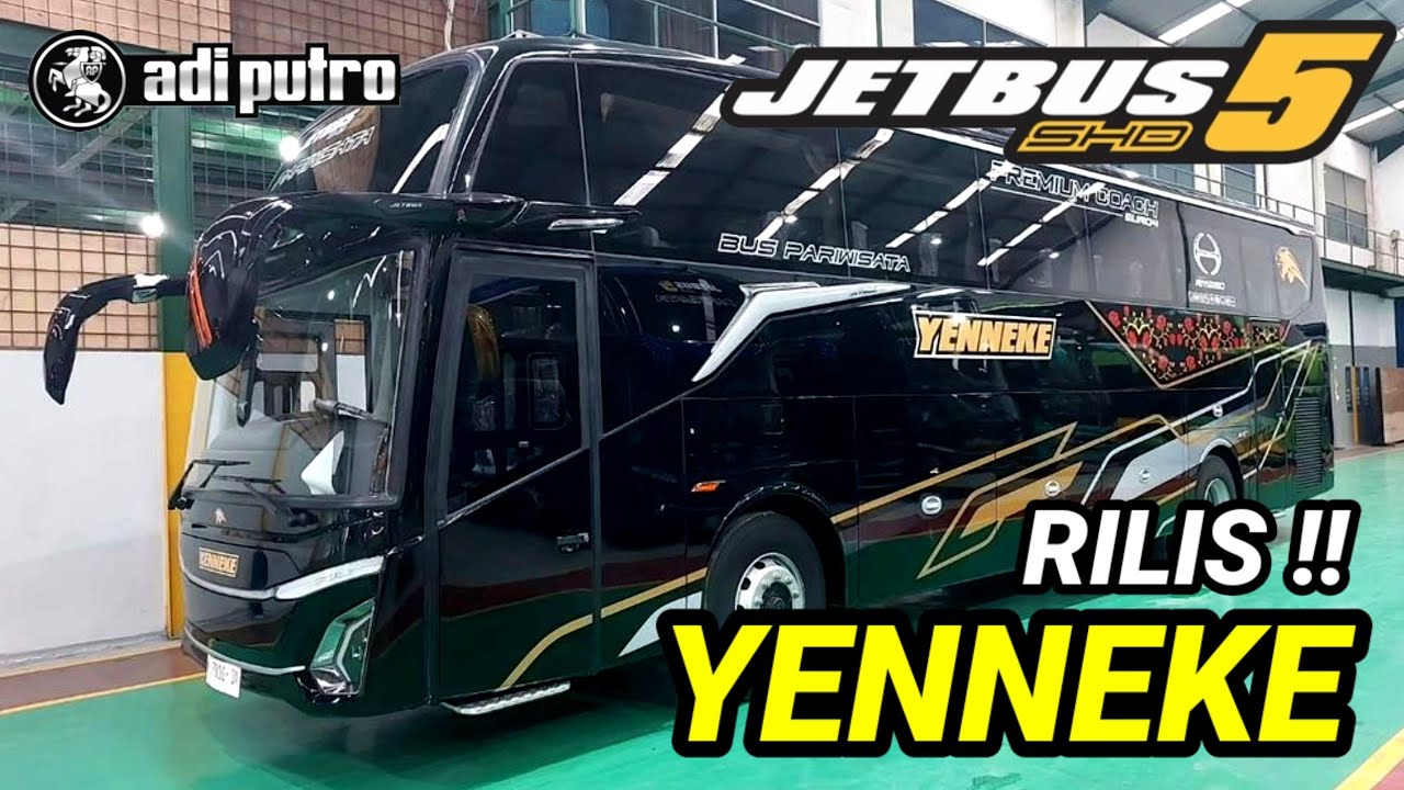 Rilis !! Yenneke Jetbus 5 SHD Hino RM 280 Karoseri Adiputro 2023 - YouTube