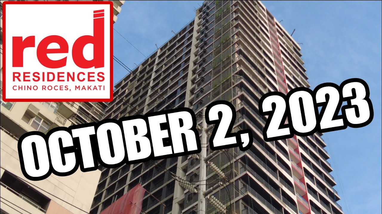 SMDC RED RESIDENCES CONSTRUCTION UPDATES | OCTOBER 2, 2023 - YouTube