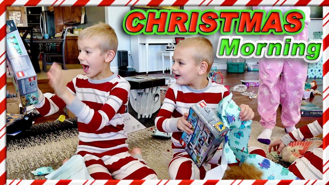Opening Presents Christmas Morning 2020! - YouTube