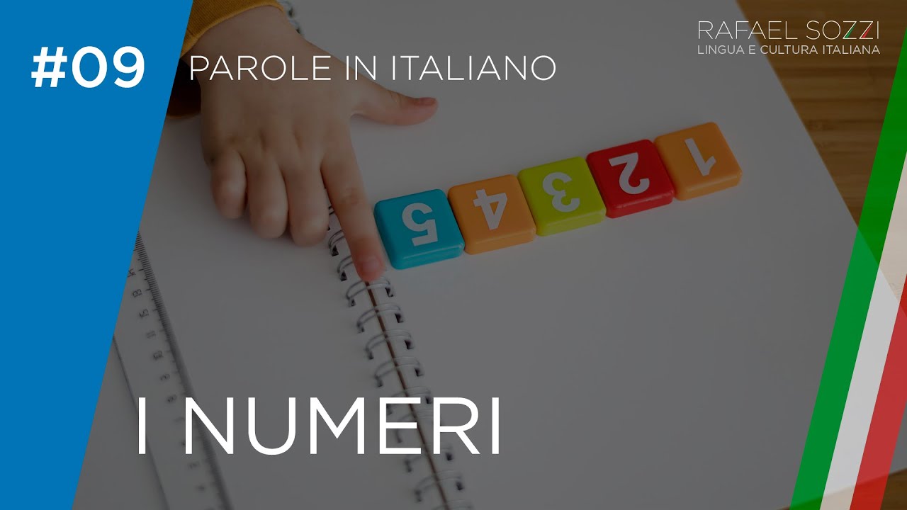 I NUMERI - Os números em italiano - com Matheus e Luca - Parole in ...