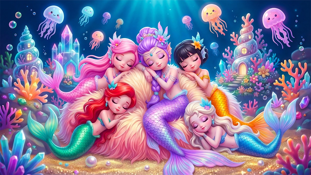 [ Fall Asleep Immediately ] DEEP SLEEP with Huntrix Mermaid - Peaceful ...