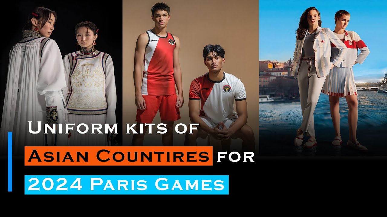 Asian Countries' Olympic Kits for 2024 Paris Games | Stunning Mongolian ...