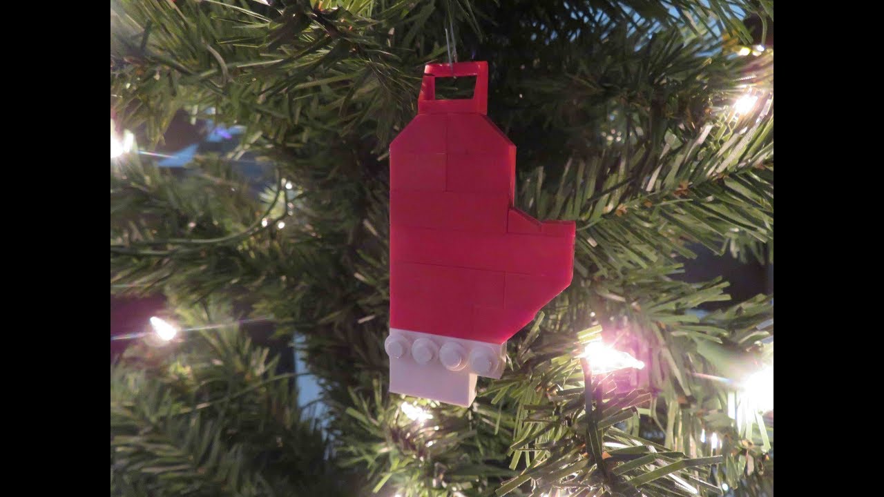 LEGO Ornament Mitten - YouTube