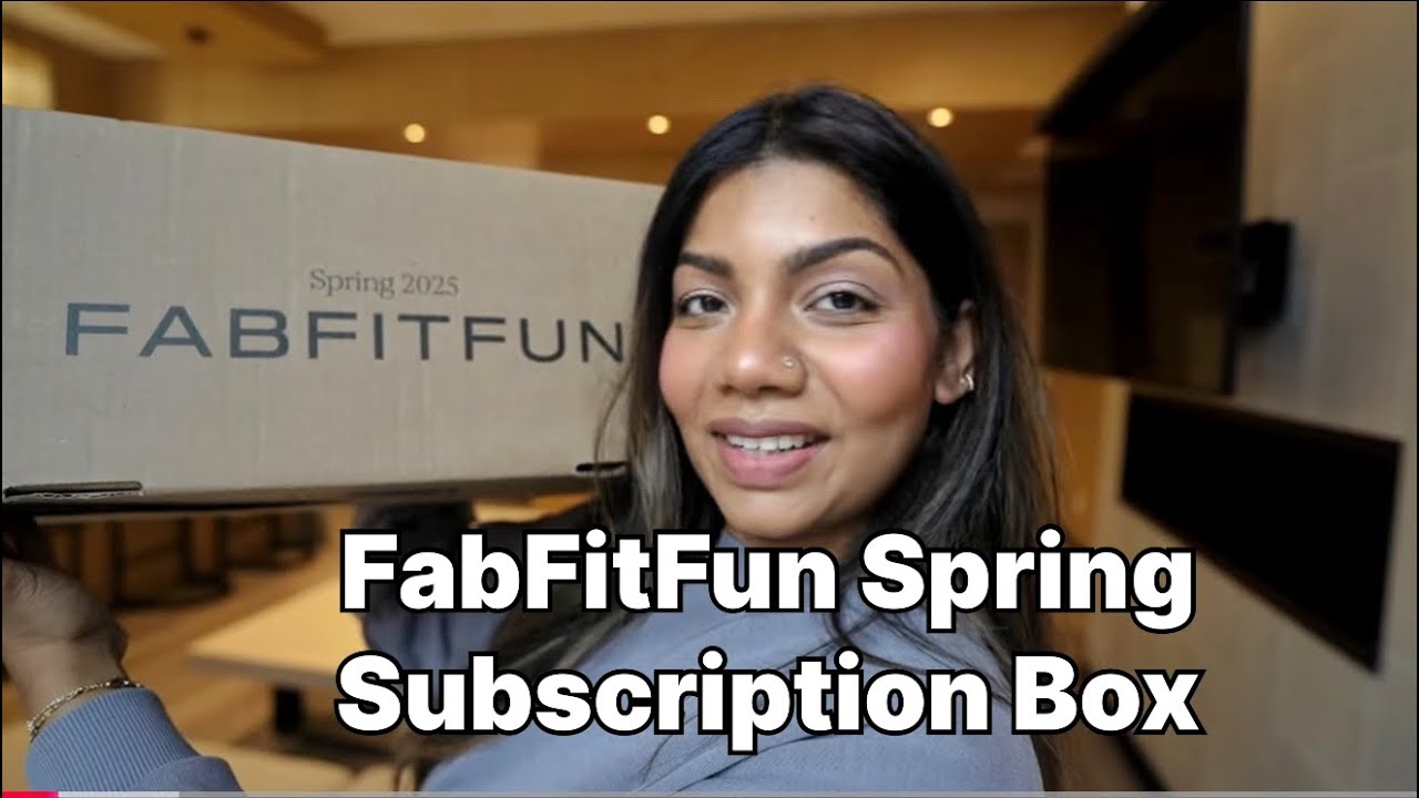 FABFITFUN Spring subscription box full of beauty kitchen skincare - YouTube