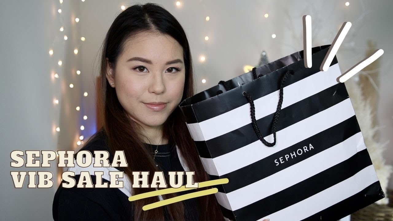 Sephora VIB Sale Haul | Alison Ha - YouTube