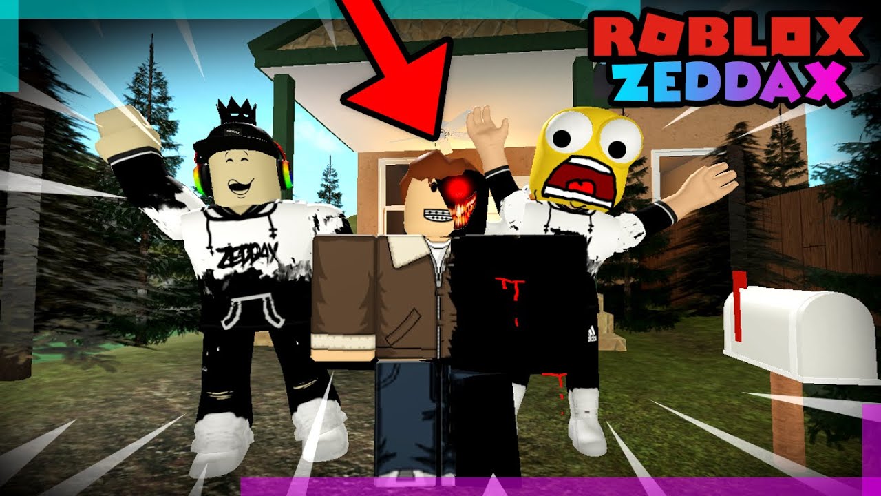 MASUK RUMAH BERHANTU SAUDARA ENCES!! - Roblox Zeddax - YouTube