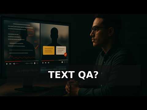 Faceless Video Quality Check: Do You Need Text QA?