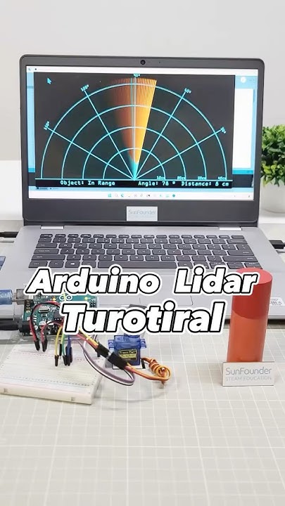 Tutorial: DIY a Simple Arduino Lidar #arduinoprojects - YouTube