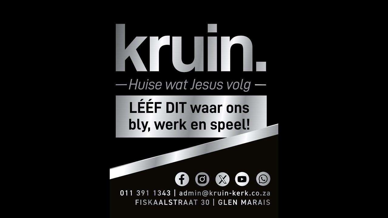 KRUIN KERK DIGITAAL | Die storie van Soeker 2024 - YouTube
