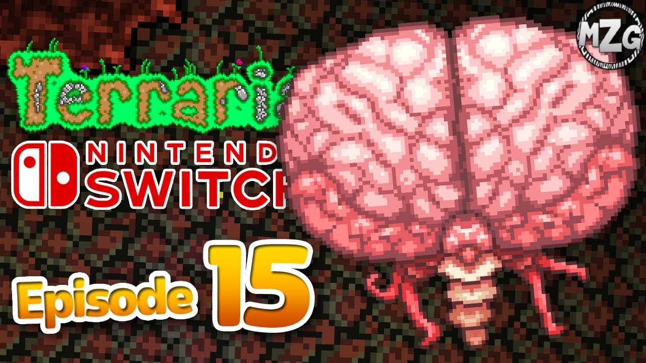 Terraria Nintendo Switch Gameplay Walkthrough - Part 15 - Brain of ...