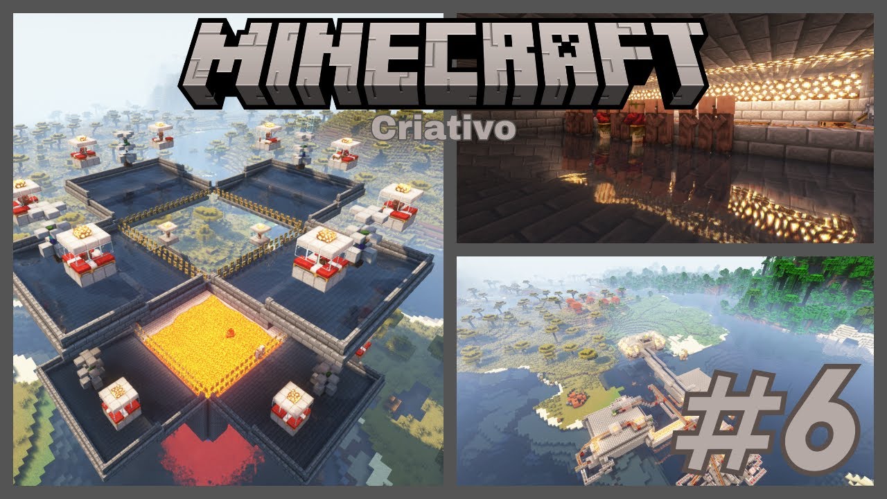 A Melhor Farm de Aldeão e a Melhor Farm de Ferro Que Já Fiz | Minecraft ...