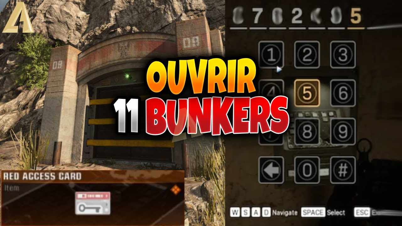 Comment Ouvrir les 11 BUNKERS sur Verdansk (Tous les Codes) Warzone ...
