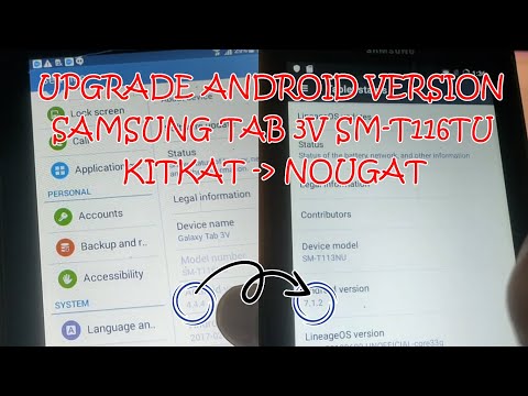 INSTAL AND UPGRADE TWRP AND CUSTOM ROM NOUGAT SAMSUNG TABLET 3V SM T116NU | TWRP SAMSUNG TAB 3V
