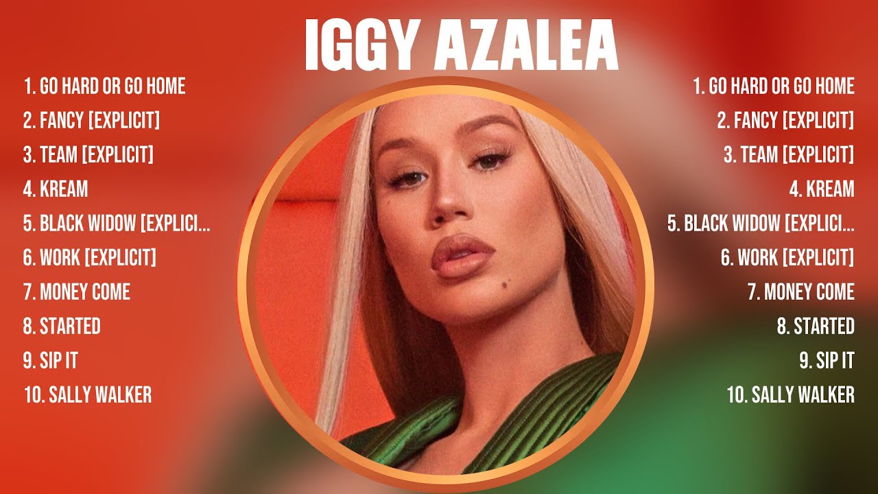 Iggy Azalea Top Of The Music Hits 2024 - Most Popular Hits Playlist ...
