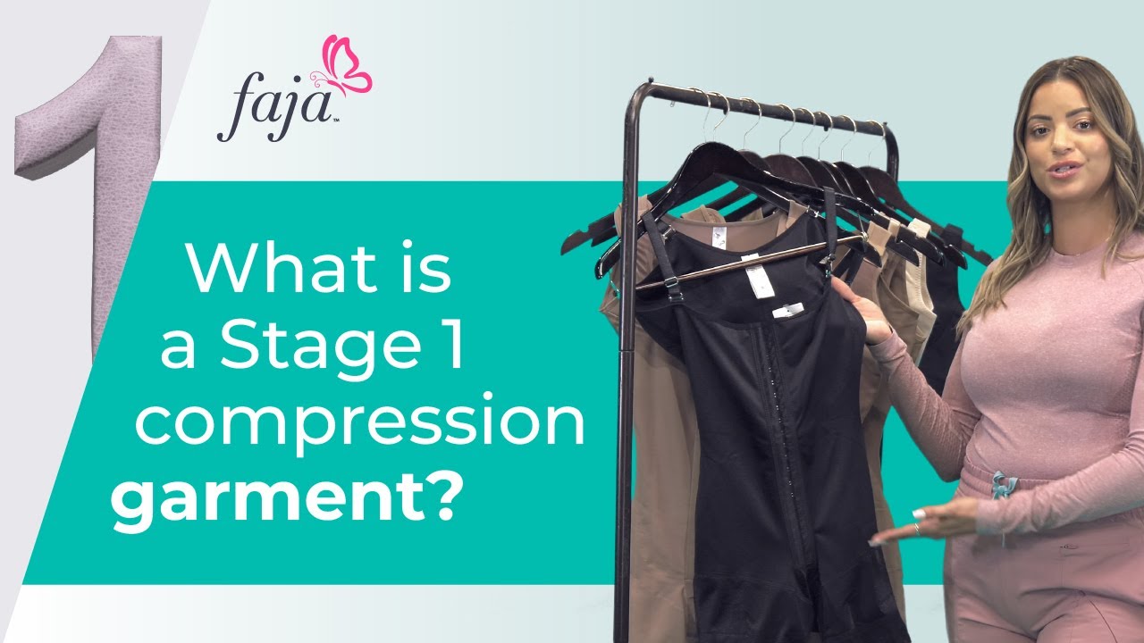 What is a Stage 1 compression garment? - YouTube