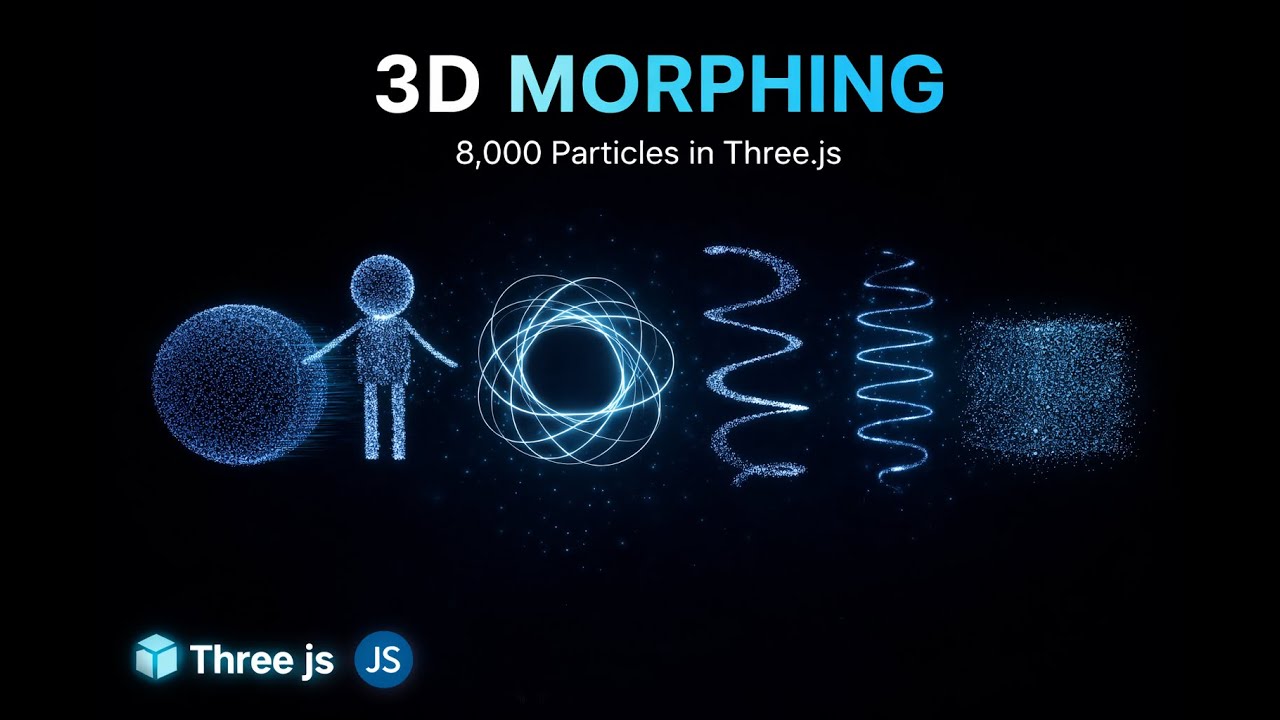 This Three.js Particle Animation is Actually Mesmerizing - YouTube