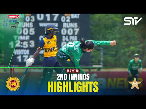 2nd Innings Highlights | Sri Lanka Women vs Pakistan Women | Match 02 | T20I Series 2026 | M9l1K