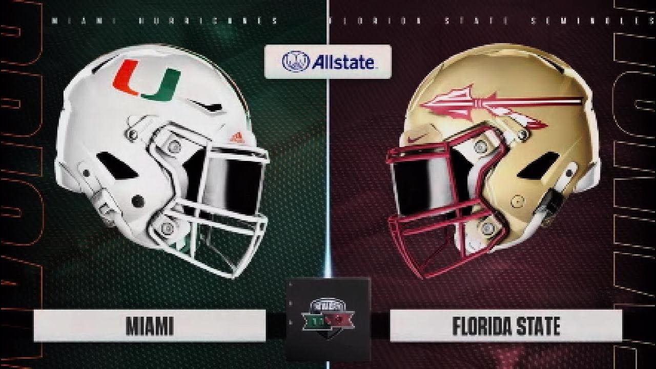 Miami vs Florida State - College Football 25 - YouTube