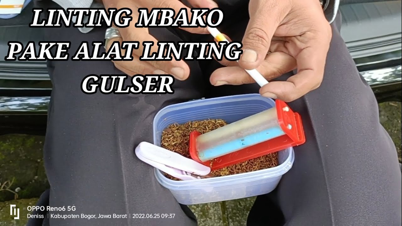 Linting Mbako Pake Alat Linting (Gulser) Simple & Rapi - YouTube