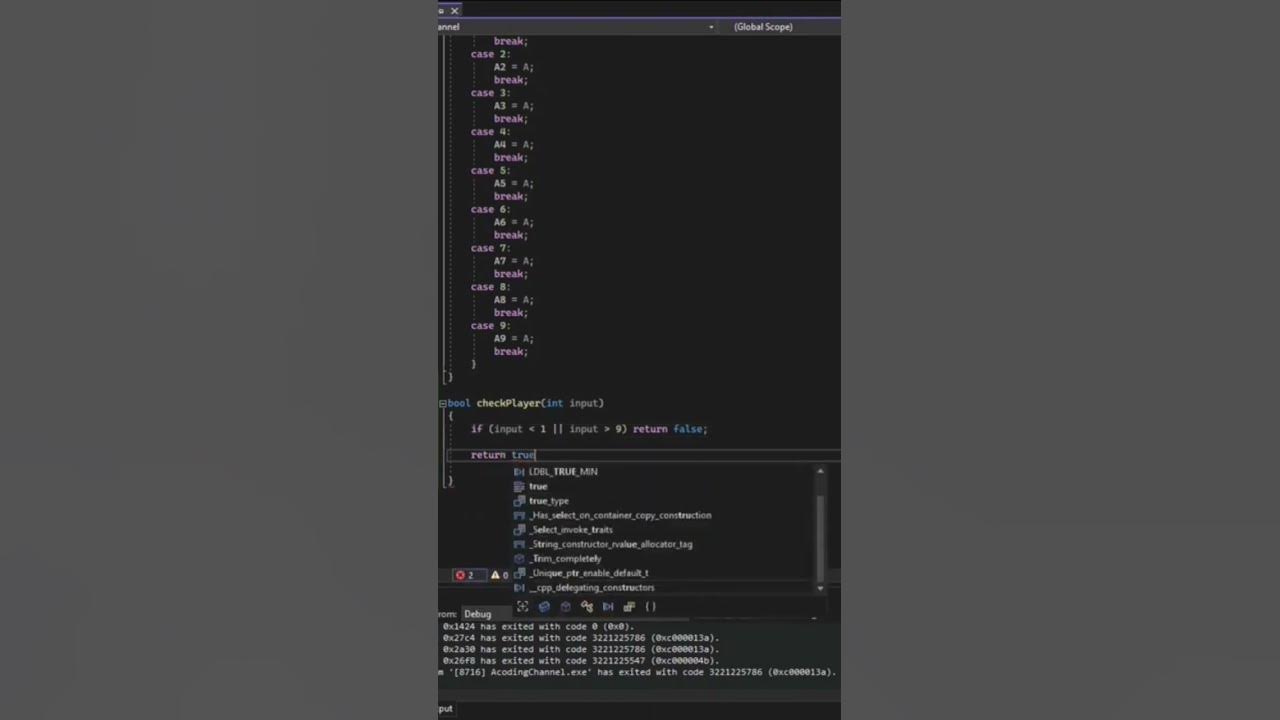 C++ ( Function ) | الفكره الاوله لي داله التحقق. #youtubeshorts #shorts ...