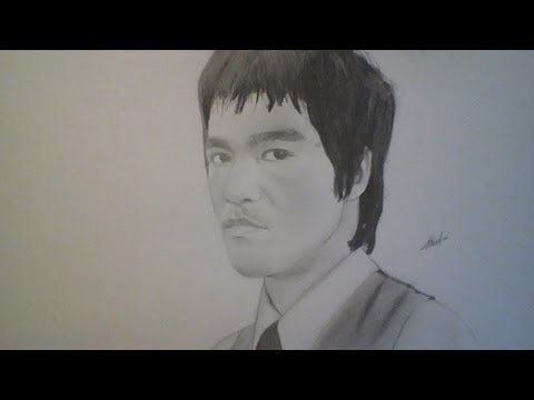 Draw Step by Step Bruce Lee - YouTube