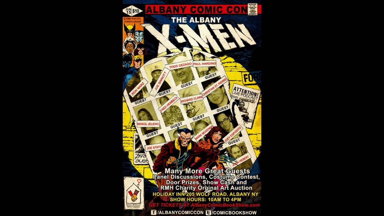 Adventures at Albany Comic Con 2014 Part 1 of 2 - YouTube