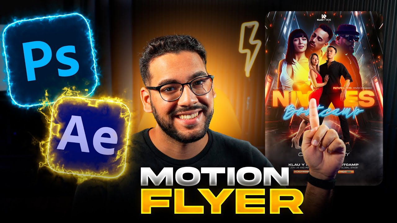 Diseñamos Motion Flyer para Cliente con Photoshop + After Effects ...