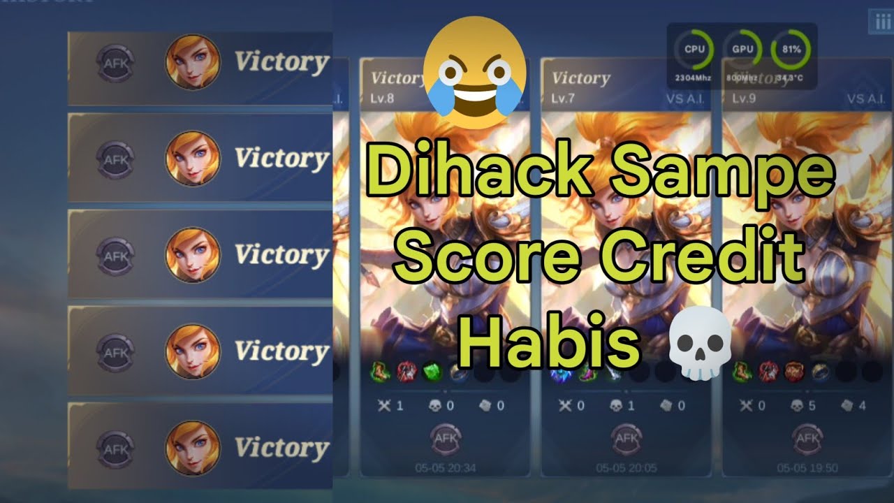 AKUNKU KEHACK DAN DISPAM AFK SAMA HACKER! SCORE CREDIT AUTO HABIS - YouTube