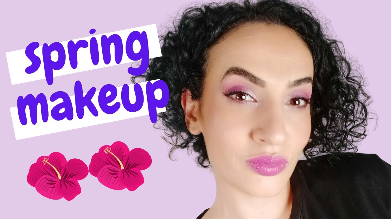 HOW TO: GLAM SPRING MAKEUP TUTORIAL / SPRING COLORS - YouTube